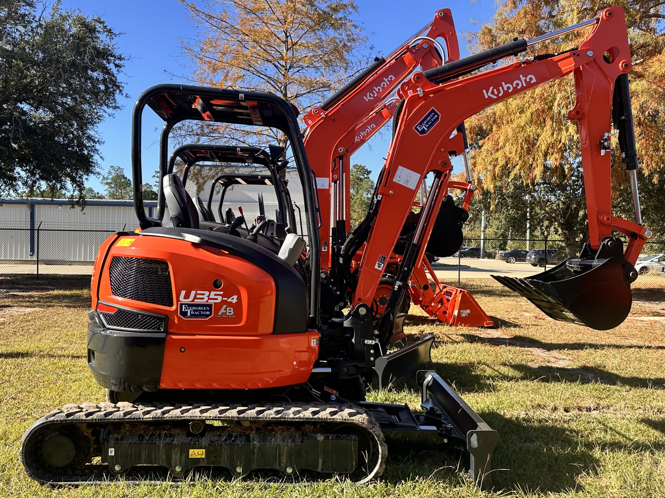 Kubota U35-4 Compact Excavator - Evergreen Tractor and Equipment
